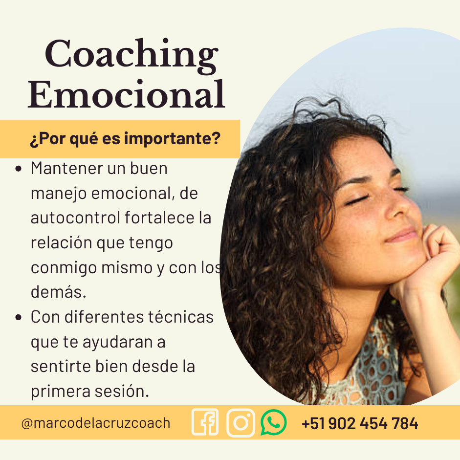 Coaching Emocional en Lima - Marco De La Cruz Coach